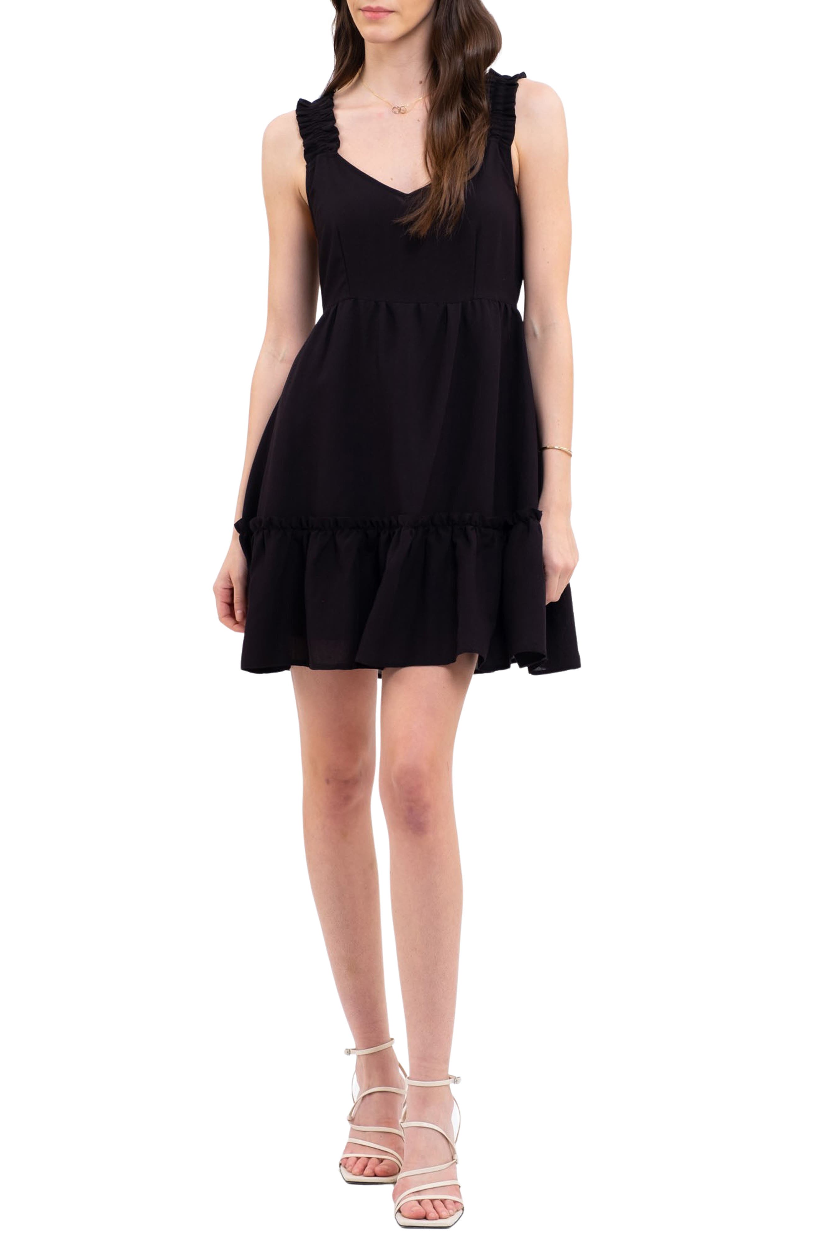 Blu Pepper Tiered V-Neck Dress | Nordstromrack