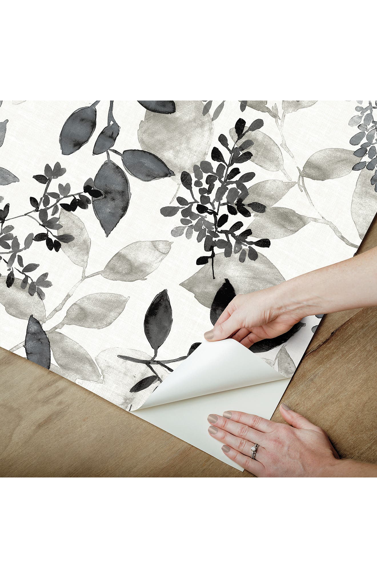 Wallpops Breezy Floral Chevron Wallpaper | Nordstromrack