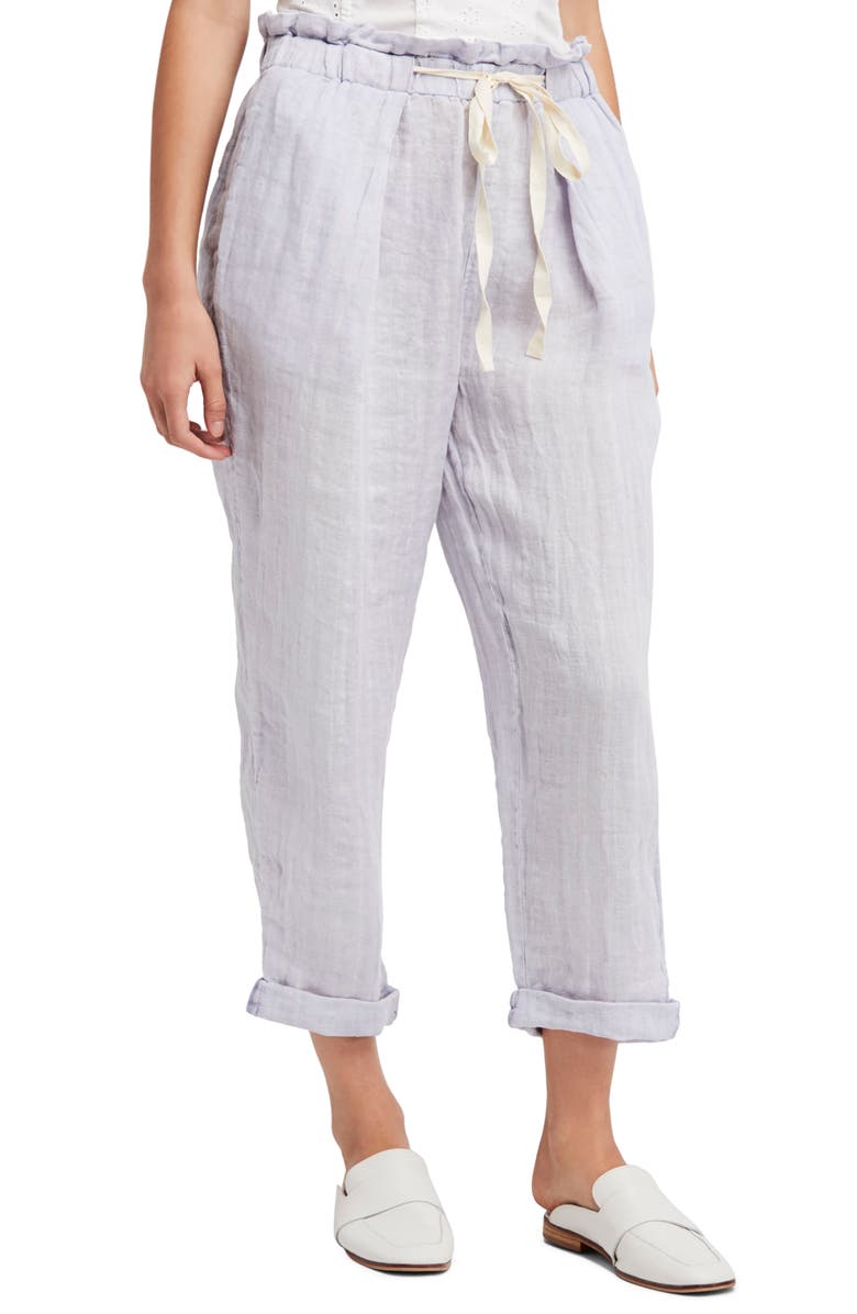 Free People Only over You Linen Trousers | Nordstrom