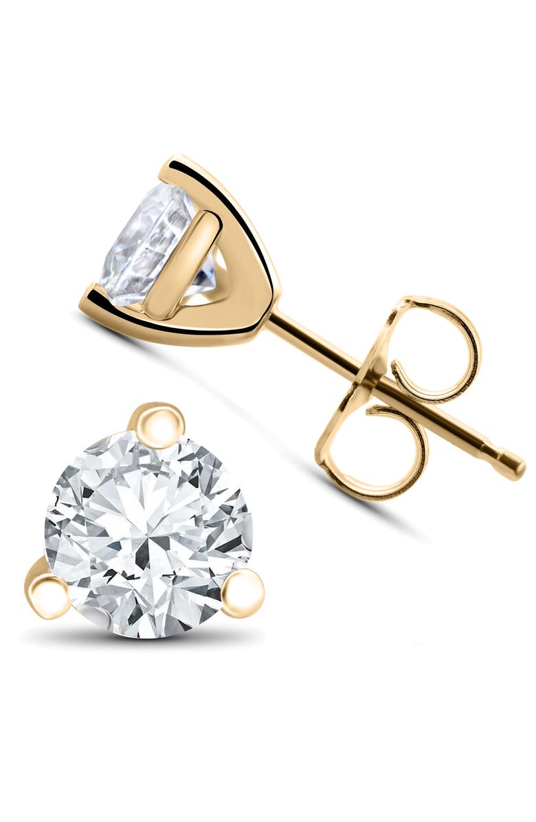 Bliss Diamond 3/4 ct TDW Diamond 3-Prong Martni Studs | Nordstrom