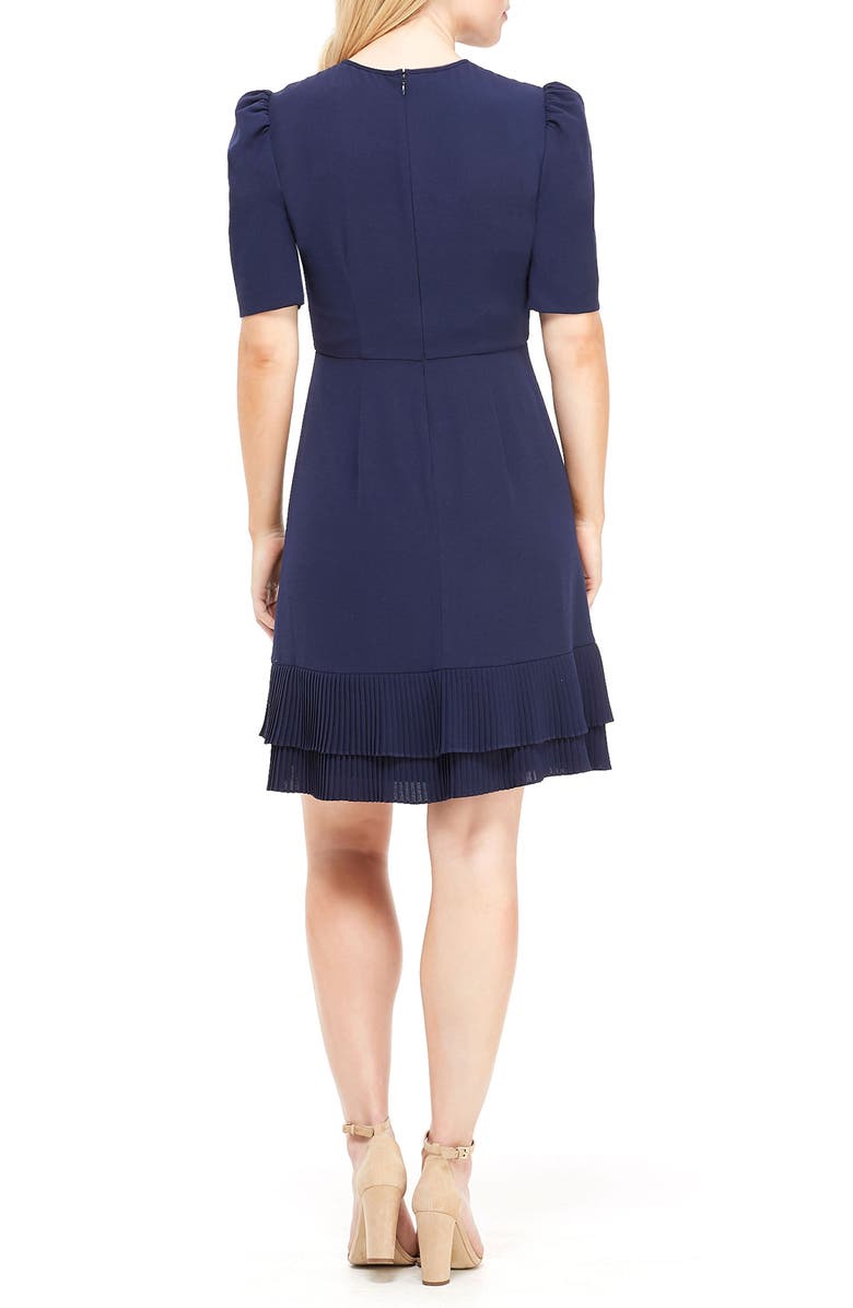 Maggy London Pleat Hem A-Line Dress | Nordstromrack