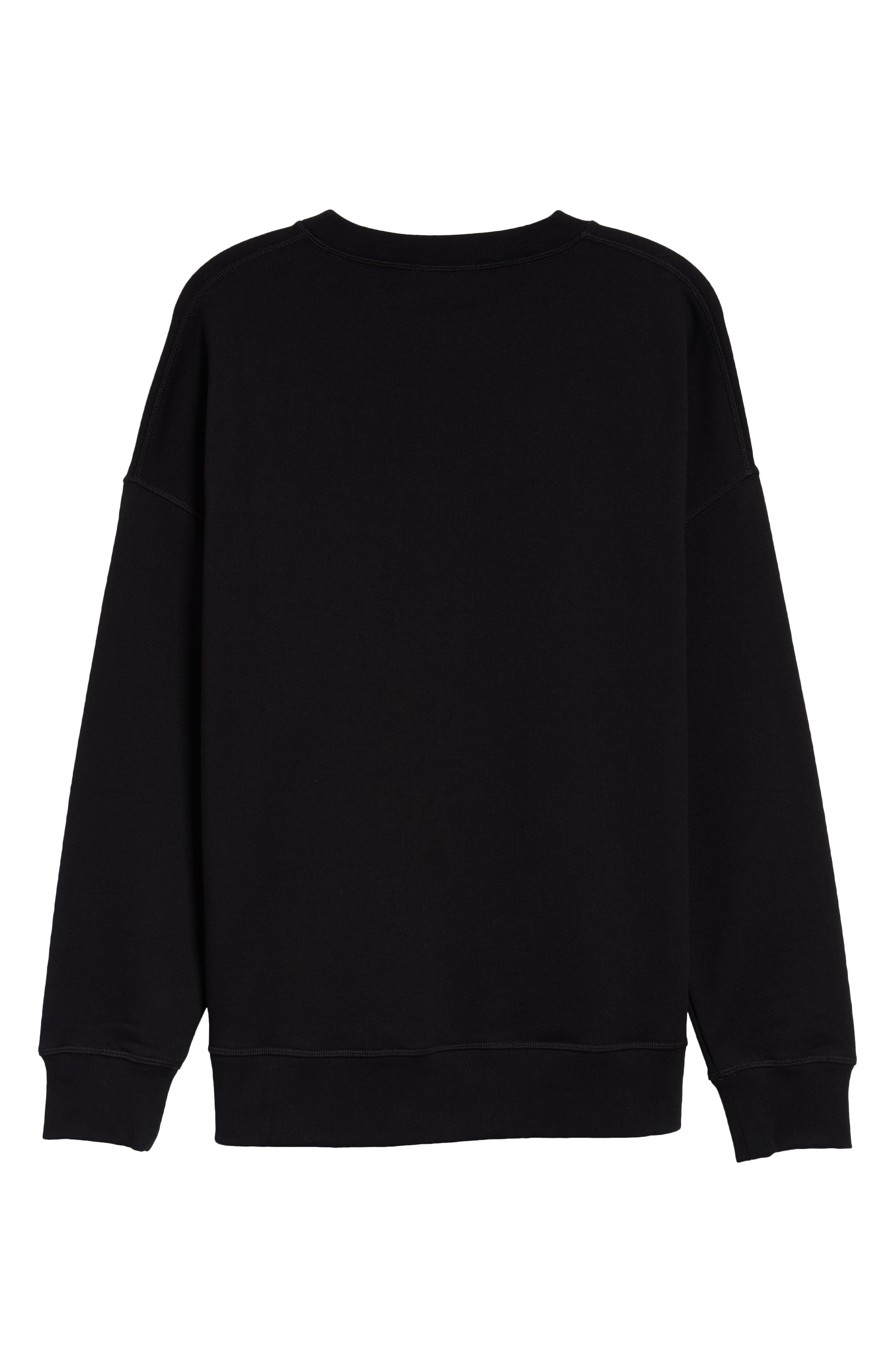 McQueen Alexander McQueen Women's Graffiti Logo Sweatshirt | Nordstrom