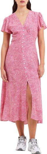 French Connection Bernice Short Sleeve Maxi Dress | Nordstrom