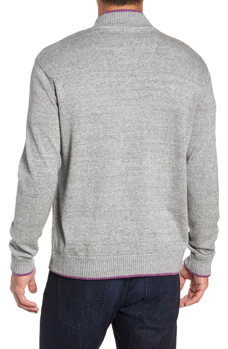 Robert Graham Cavalry Classic Fit Quarter Zip Sweater | Nordstrom