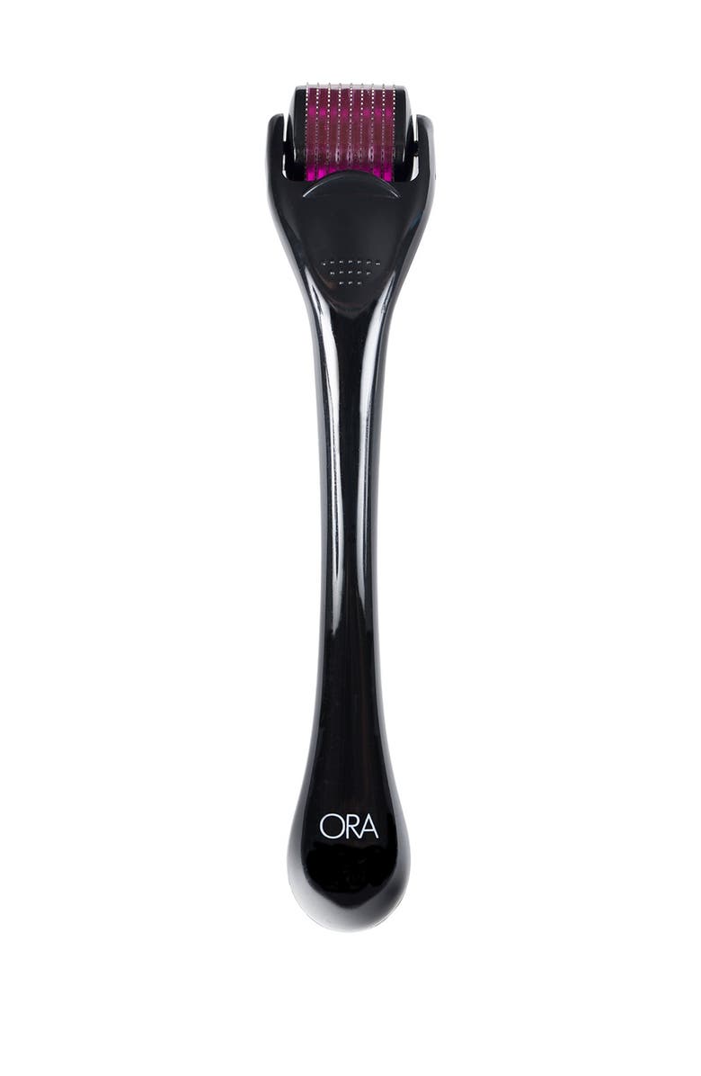 ORA Facial Microneedle Roller System - 0.25mm Needle Depth - Purple ...