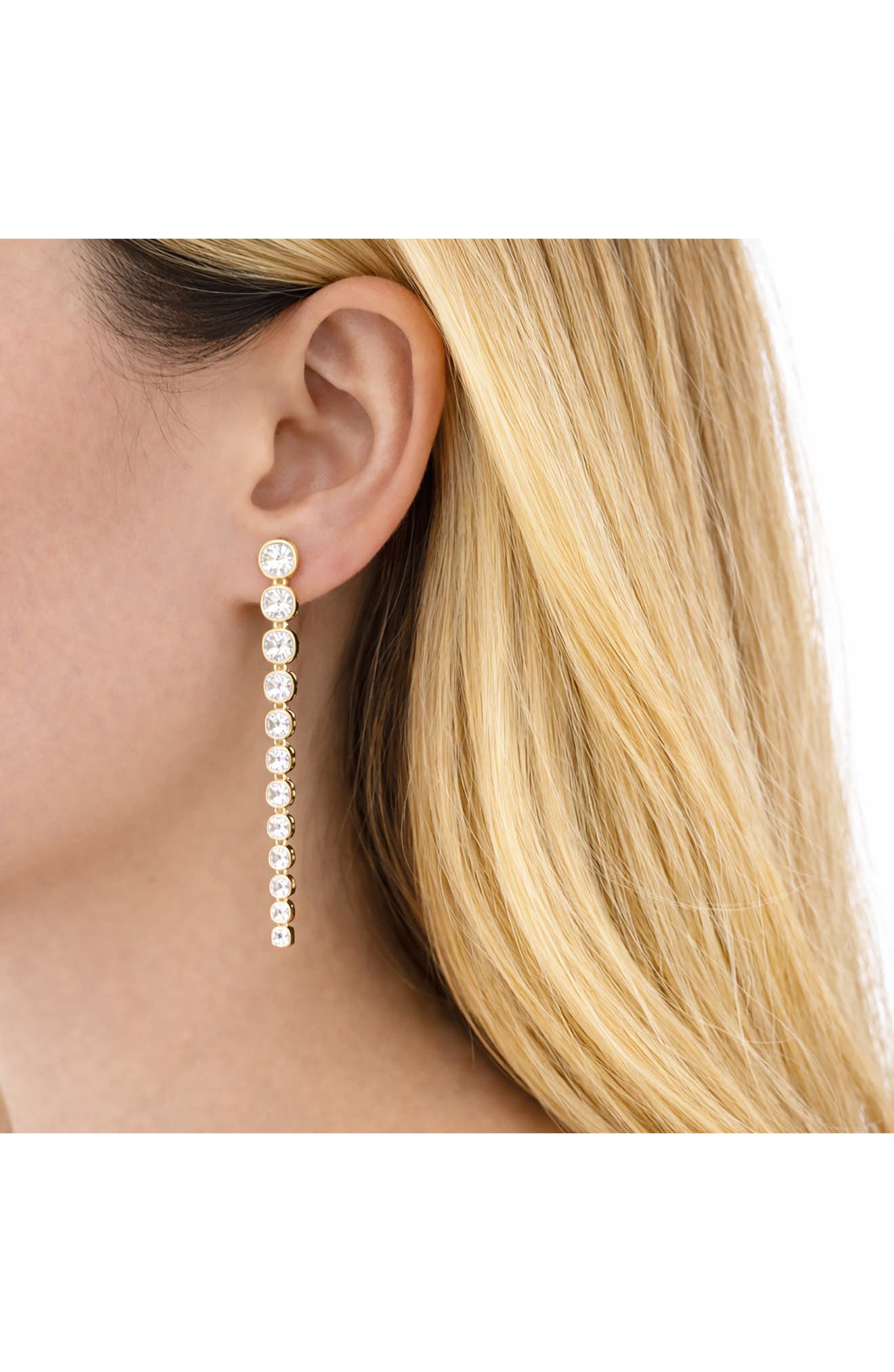 EYE CANDY LOS ANGELES Colette Cubic Zirconia Drop Earrings | Nordstromrack