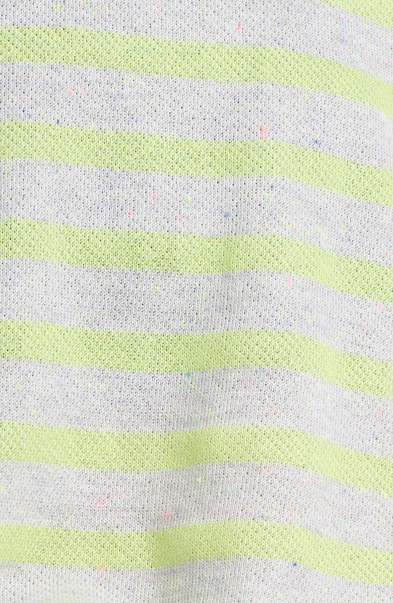 All in Favor Oversized Neon Stripe Terry Tank | Nordstrom