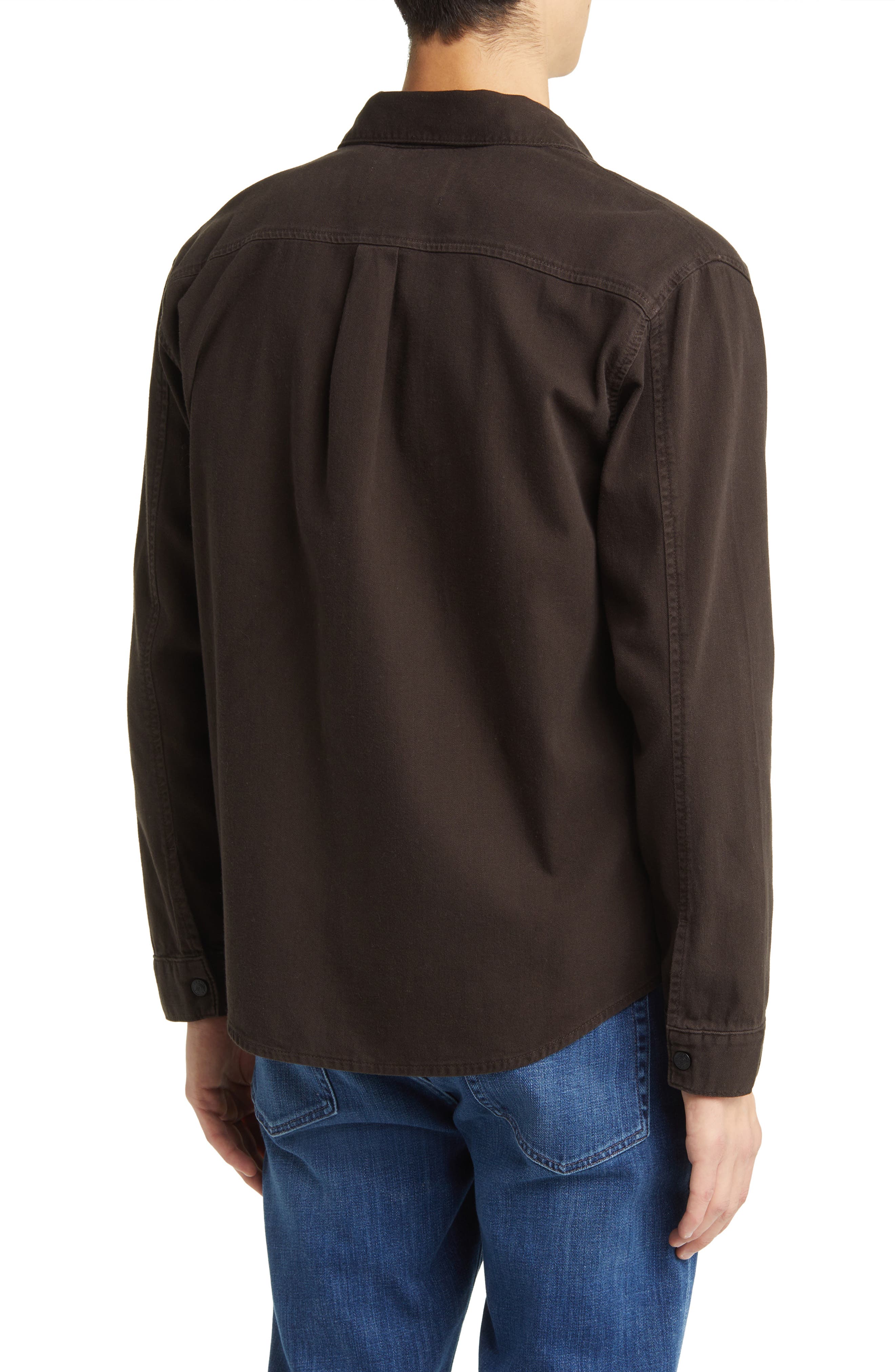 FRAME Denim Snap-Up Shirt | Nordstromrack