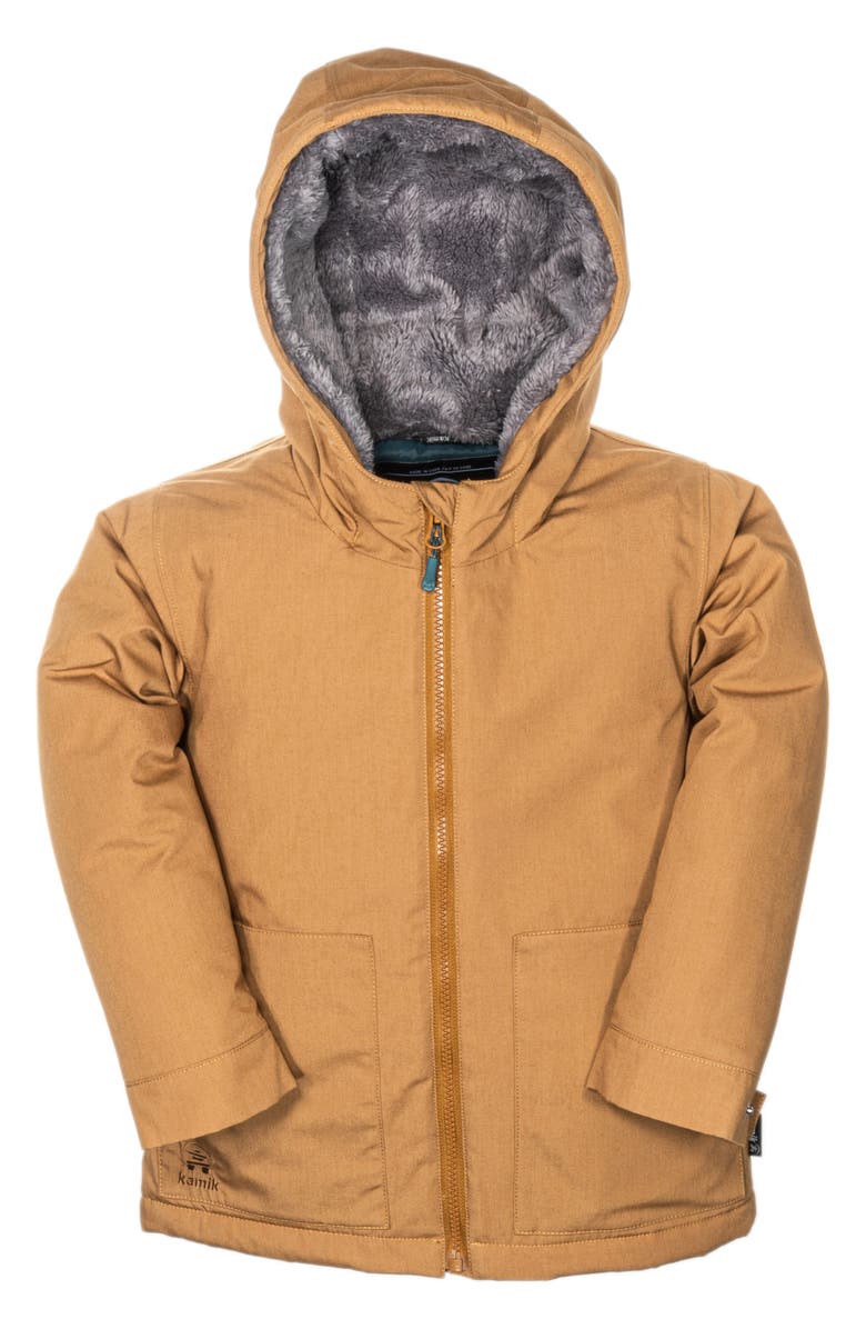 Kamik Kids' Koa Faux Fur Lined Hooded Jacket | Nordstromrack