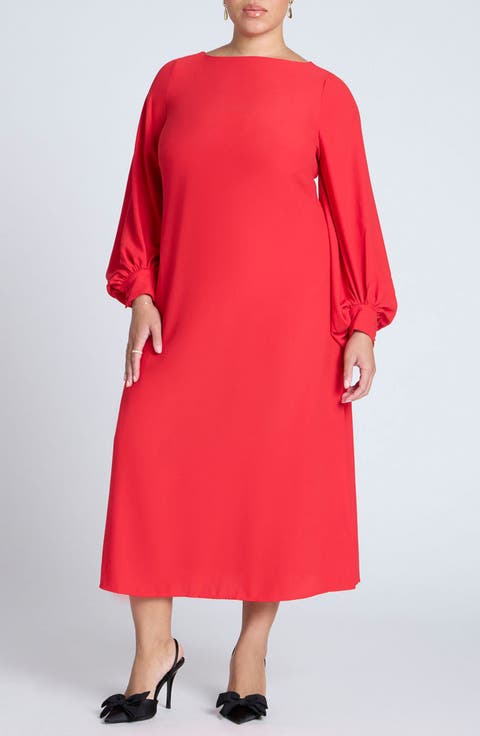 Plus-Size Midi Dresses | Nordstrom