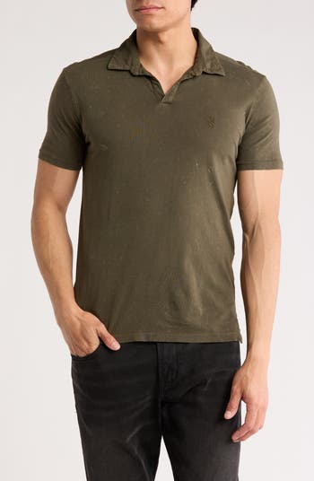 John Varvatos Bodhi Marble Wash Polo | Nordstromrack