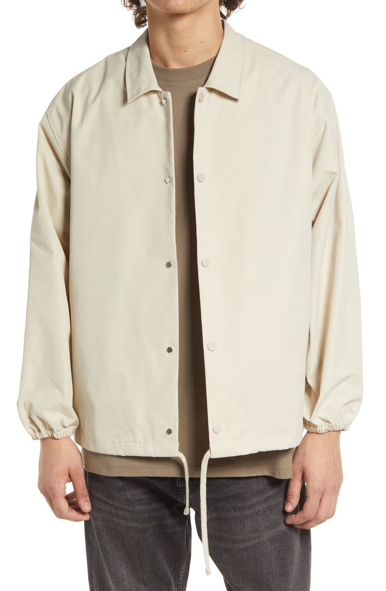Fear of God Essentials 1977 Cotton Blend Coach's Jacket | Nordstrom