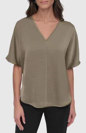 DKNY Print Long Sleeve Mesh Top | Nordstrom DKNY Print Long Sleeve Mesh Top | Nordstrom