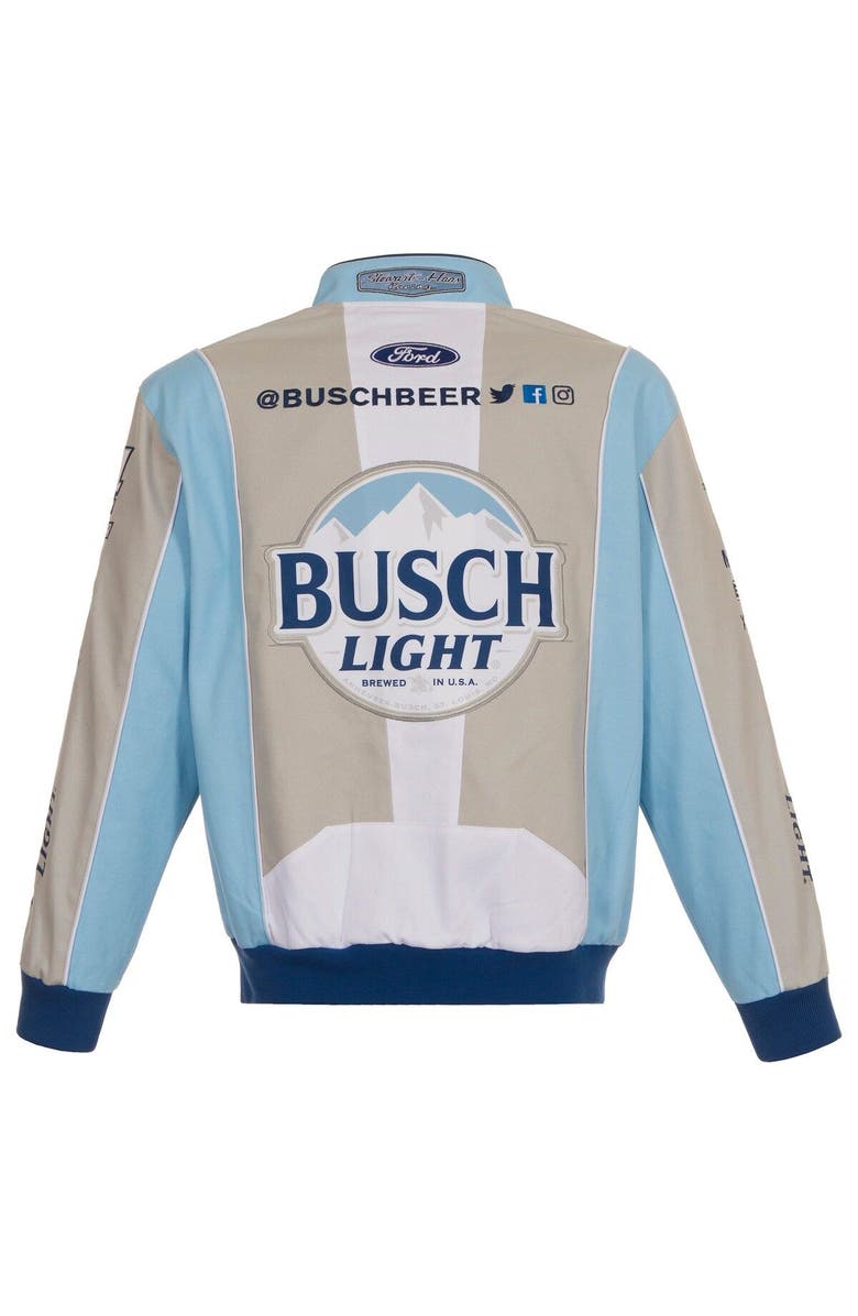 JH DESIGN Men's JH Design Gray Kevin Harvick Busch Light Twill Driver ...