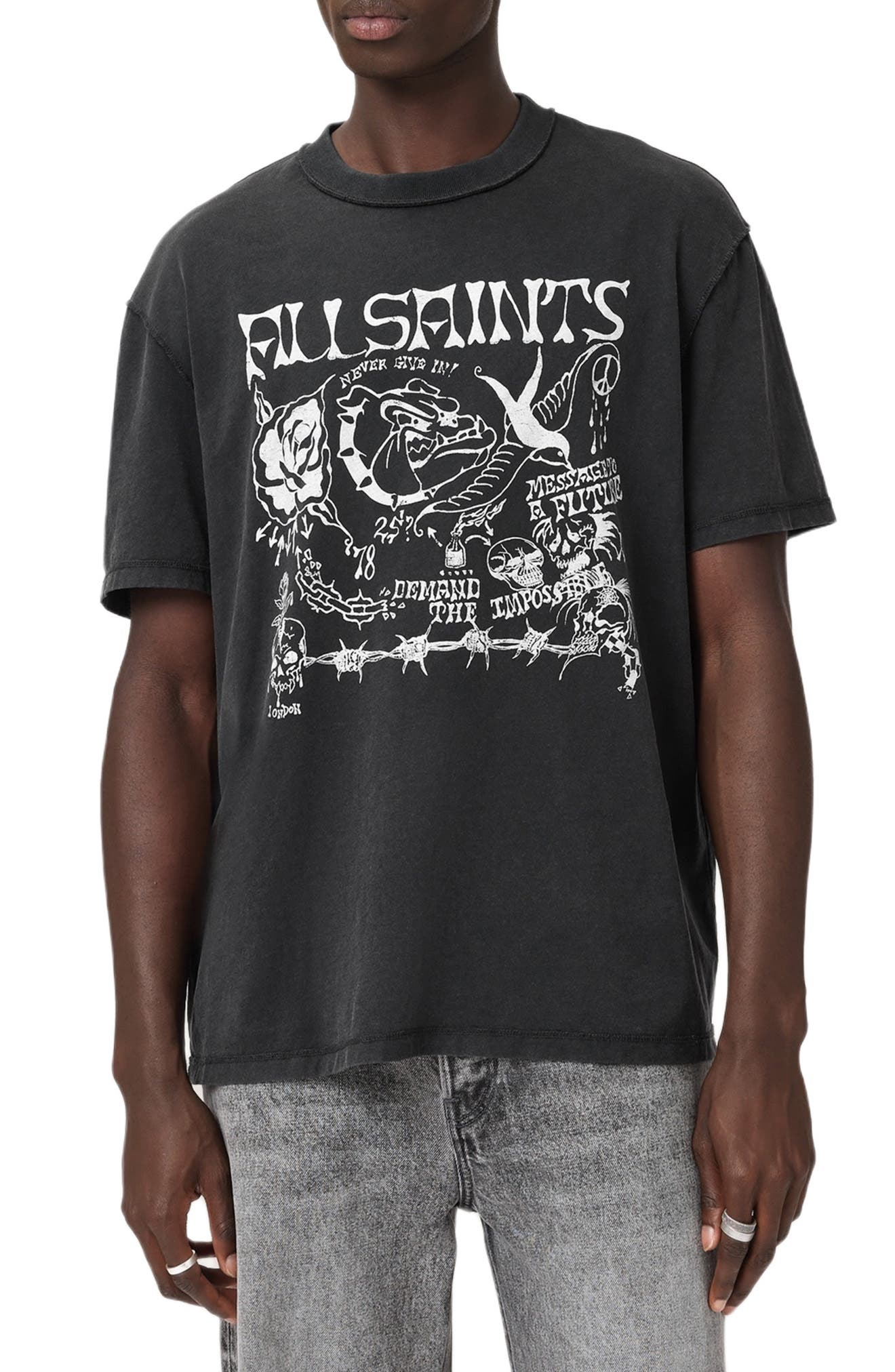 AllSaints Chingford Graphic T-Shirt | Nordstromrack