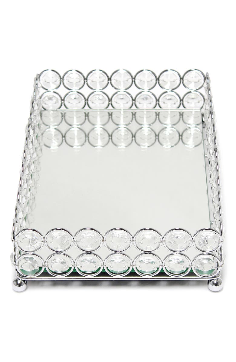 LALIA HOME Elipse Crystal Mirrored Vanity Tray | Nordstromrack