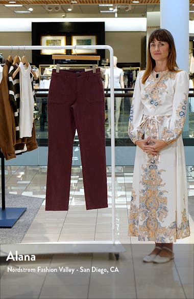 NYDJ Marilyn Utility Pocket Straight Leg Jeans | Nordstrom