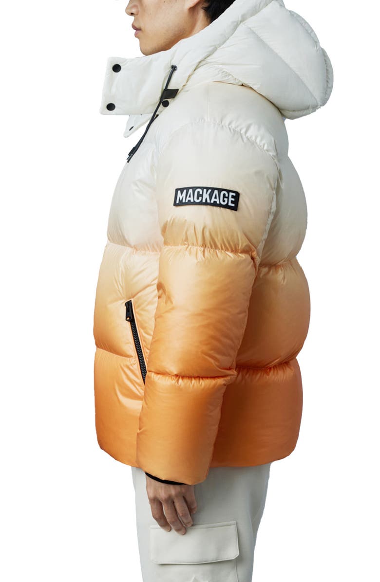 Mackage Kent Ombré Water Repellent 800 Fill Power Down Puffer Hooded ...