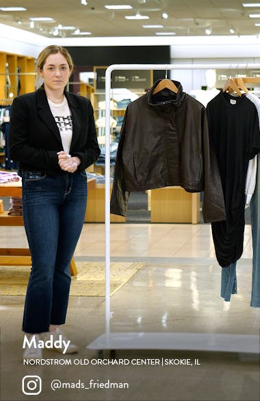 AllSaints Ryder Leather Jacket | Nordstromrack