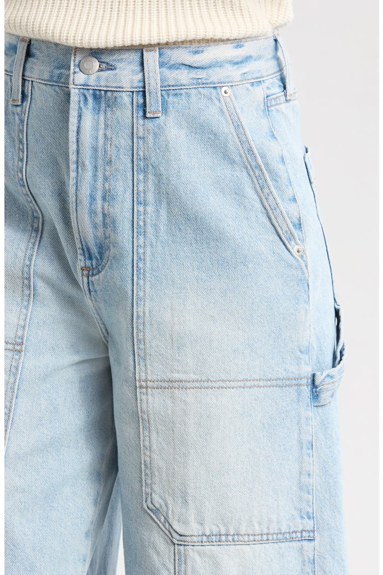Carter High Waist Denim Carpenter Bermuda Shorts (Women) | Nordstromrack