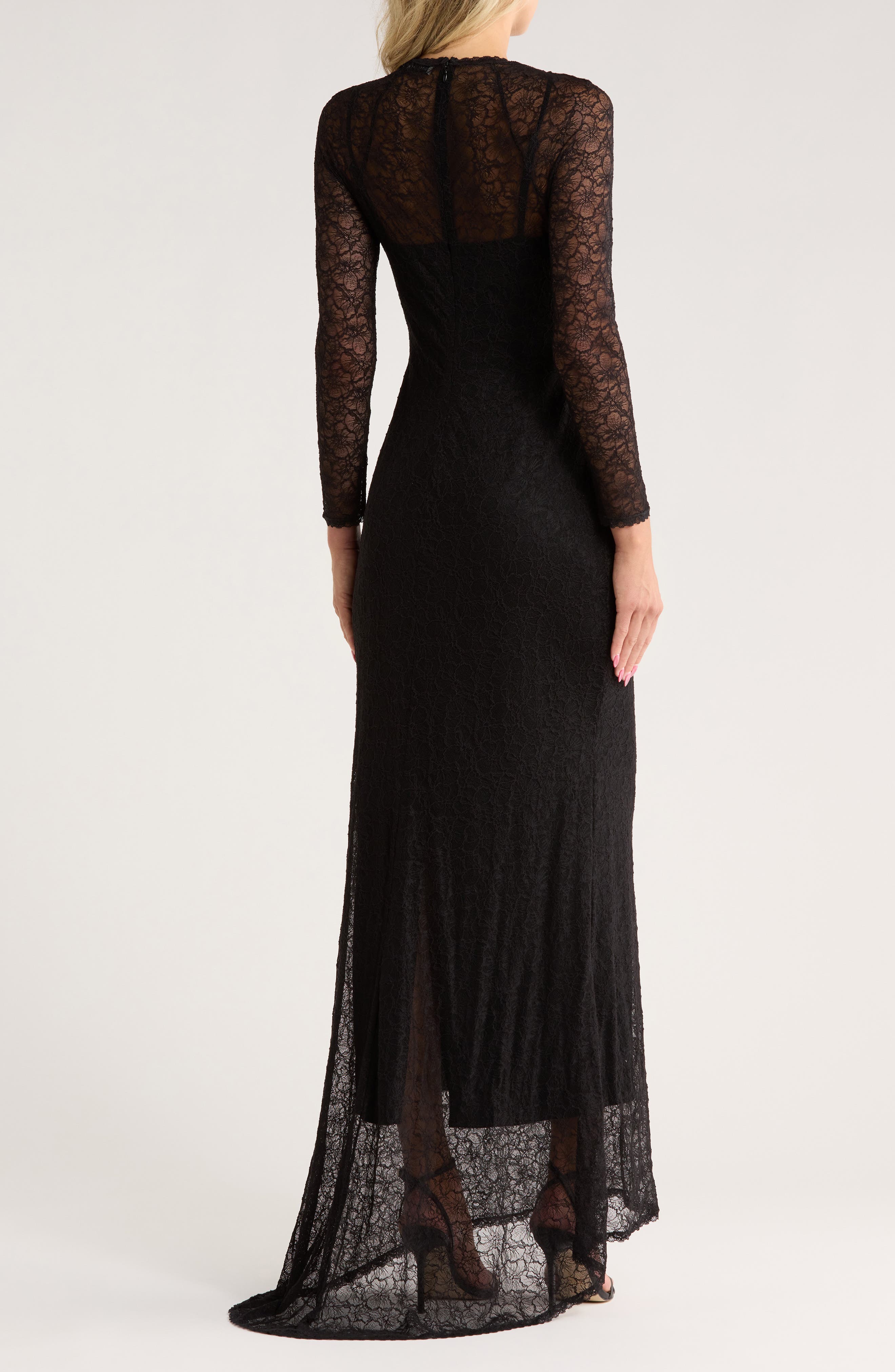 Simkhai Stacy Long Sleeve Lace Gown | Nordstromrack