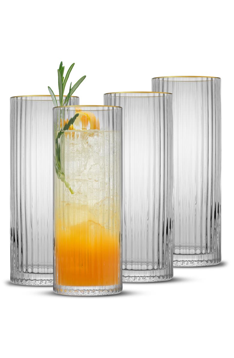 JoyJolt Set of 4 Highball Glass | Nordstromrack