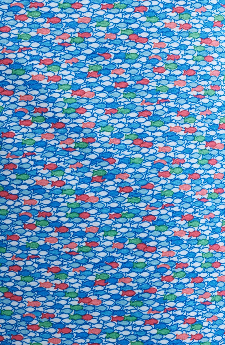 johnnie-O Red Fin Blue Fin Swim Trunks | Nordstrom