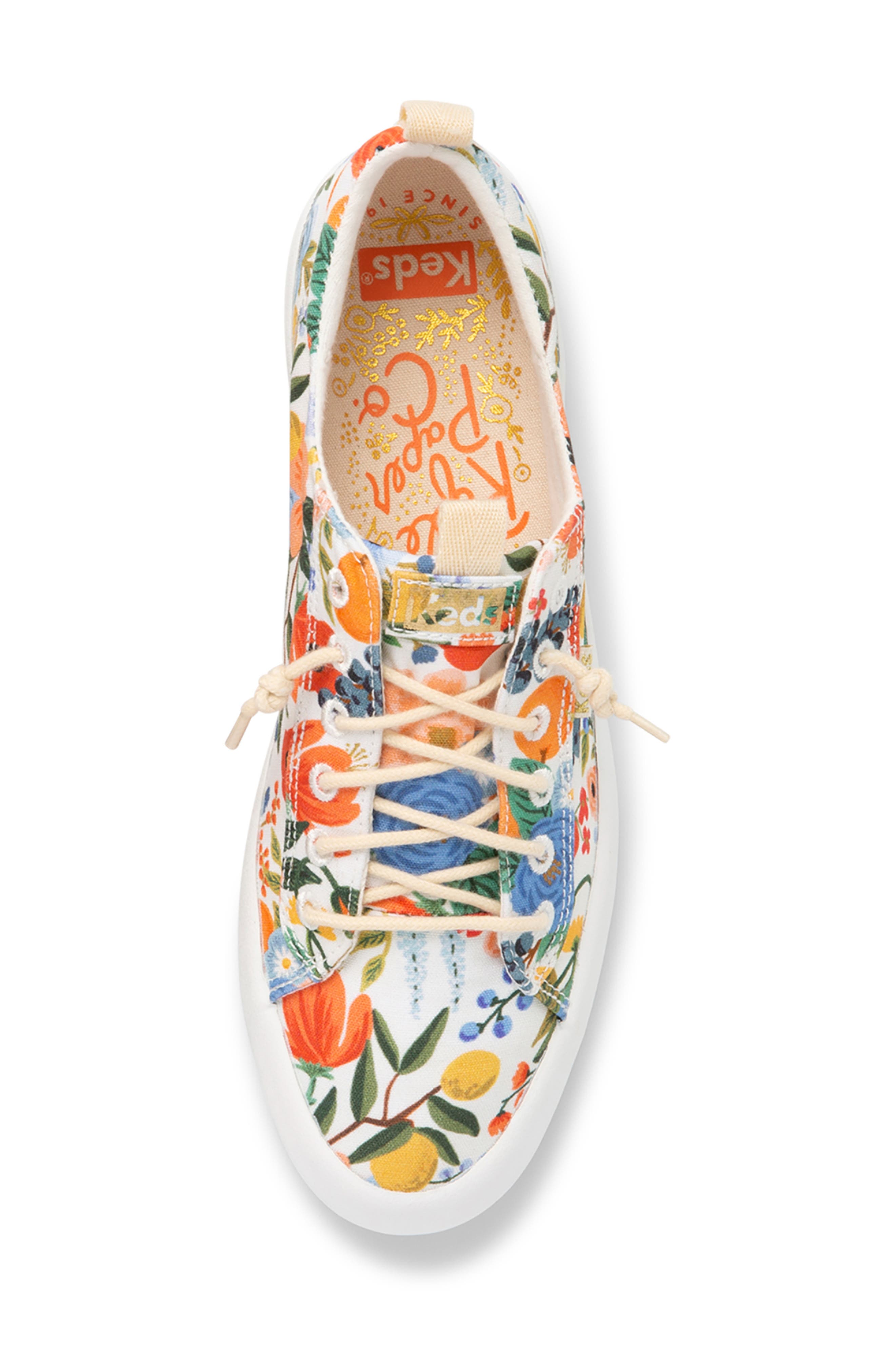 Keds® x Rifle Paper Co. Kickback Citrus Garden Party Sneaker (Women ...