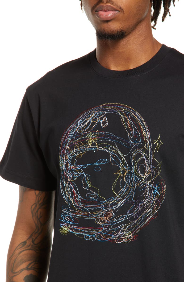 Billionaire Boys Club Men's Scribble Stitch Cotton Graphic T-Shirt ...