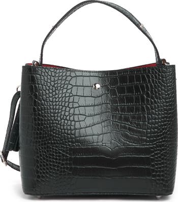 MASSIMO CASTELLO MAISON HERITAGE Textured Leather Crossbody Bag ...