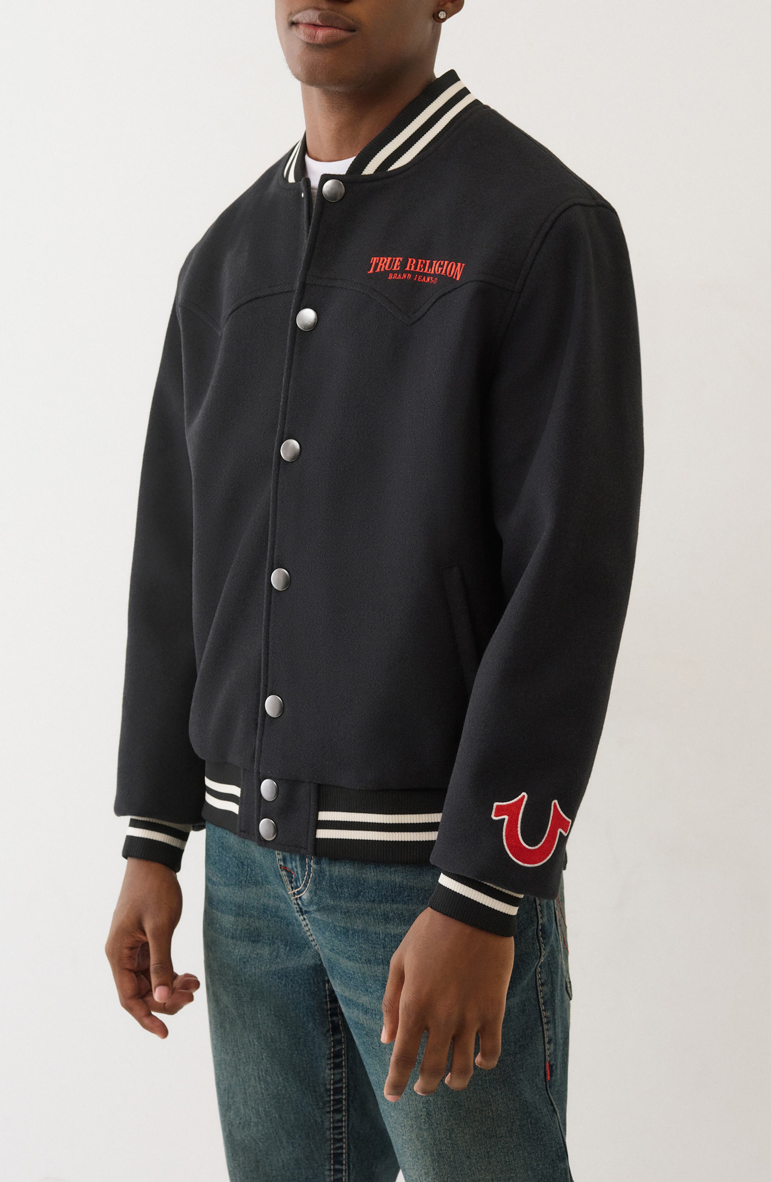 Western Varsity Jacket (Men) | Nordstromrack