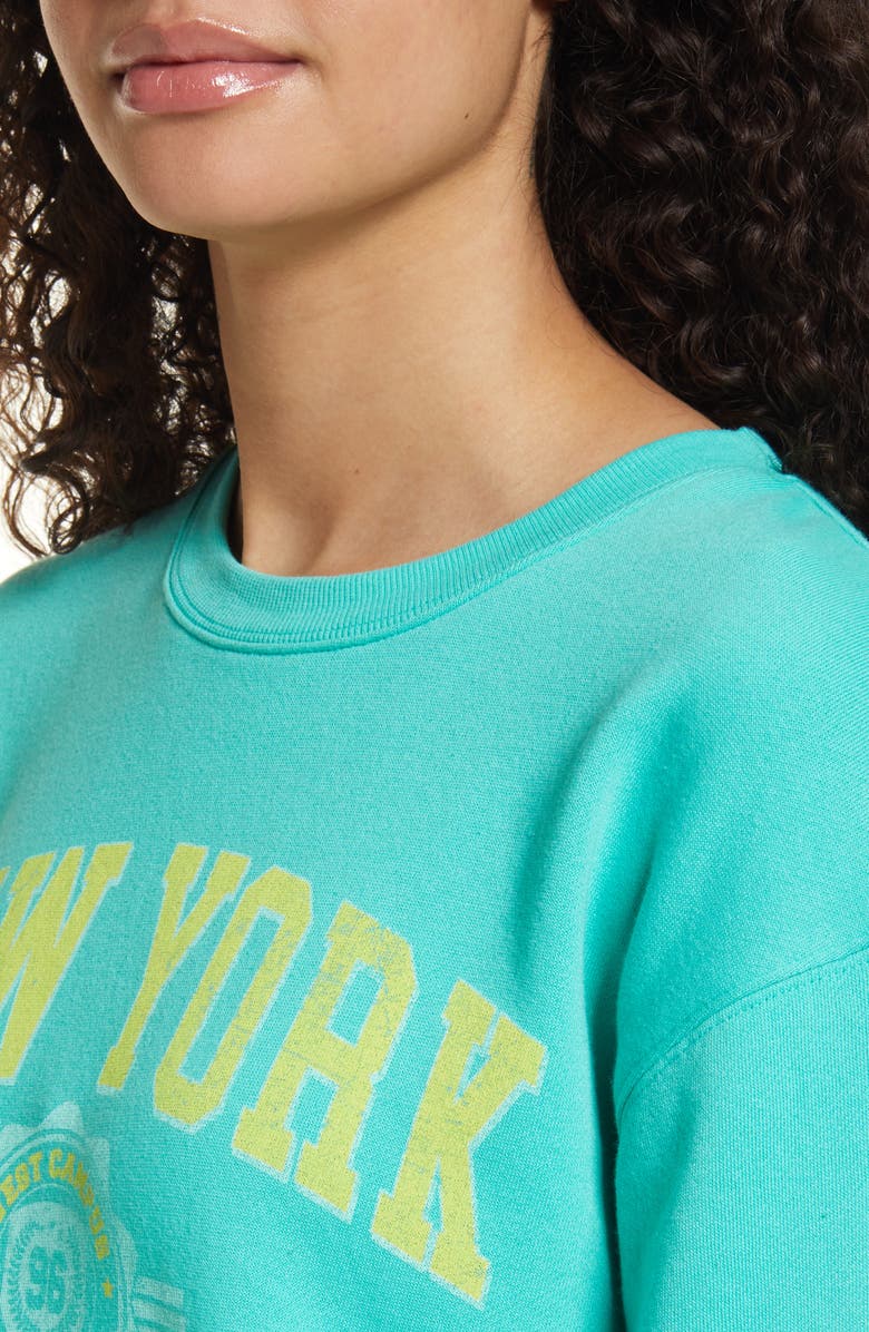 Vinyl Icons New York Campus Cotton Blend Sweatshirt | Nordstromrack