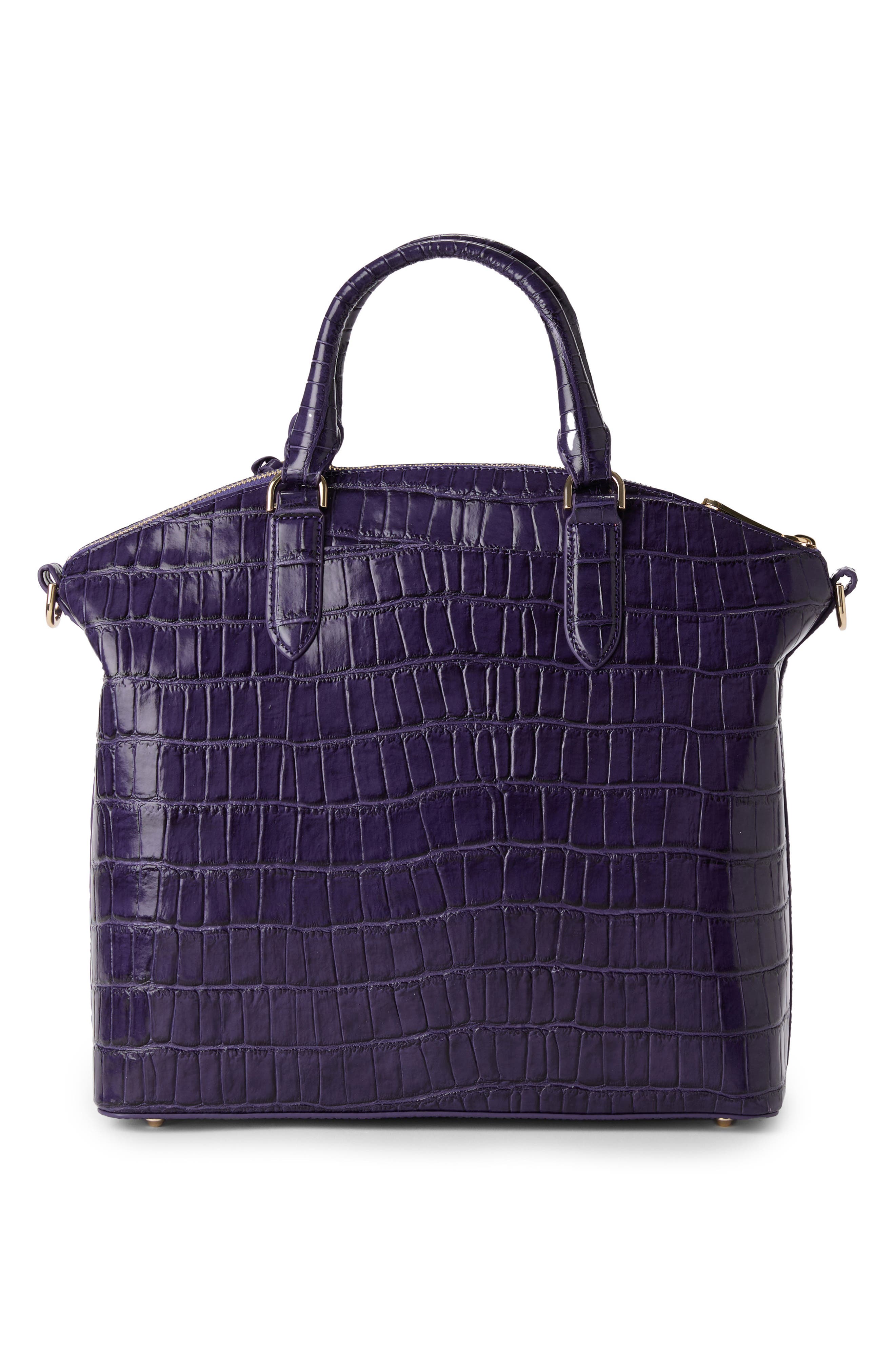 Brahmin Large Duxbury Croc Embossed Leather Satchel | Nordstrom