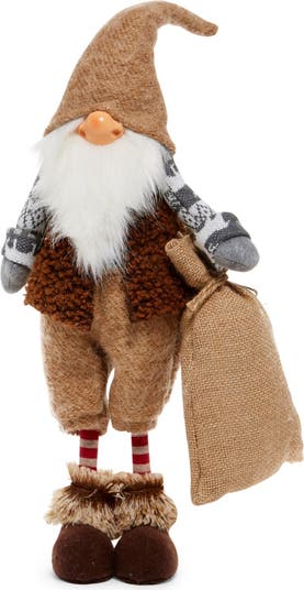 GALT INTERNATIONAL Fabric Standing Gnome Holding a Bag | Nordstromrack