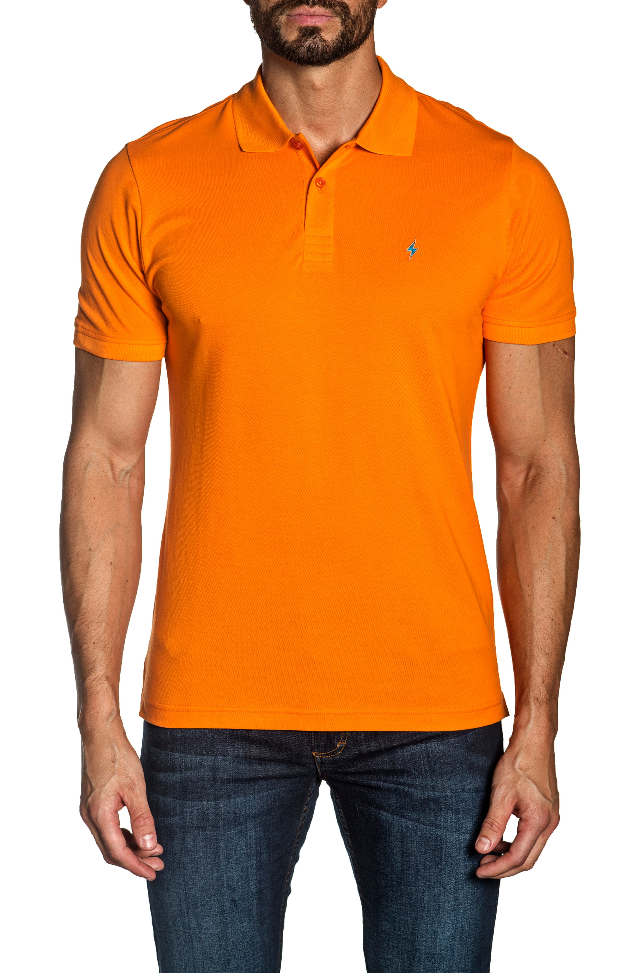 Jared Lang Cotton Knit Polo | Nordstromrack