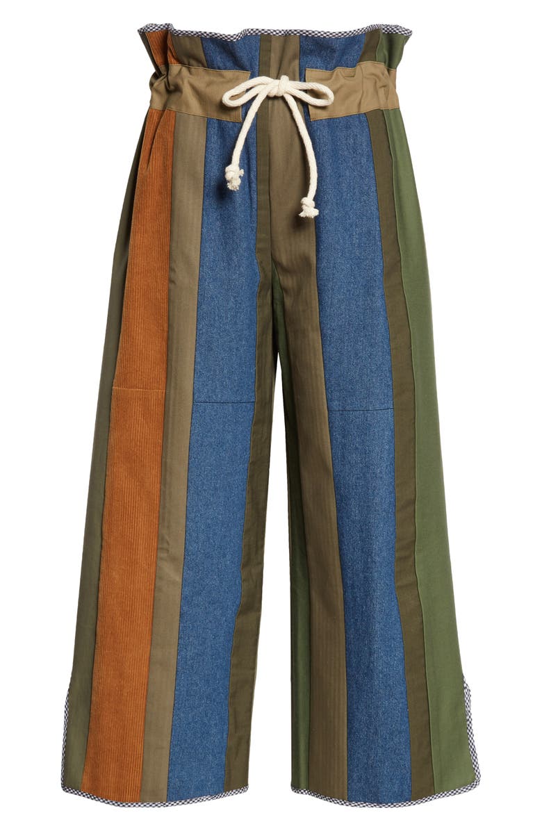 La Réunion Unisex One of a Kind Patch Stripe Pants | Nordstrom
