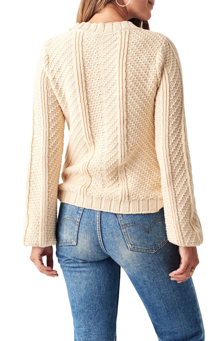 Faherty Becket Fisherman Cable Knit Sweater | Nordstromrack