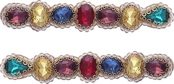 Deepa Gurnani Lavena 2-Pack Crystal Bobby Pins | Nordstrom