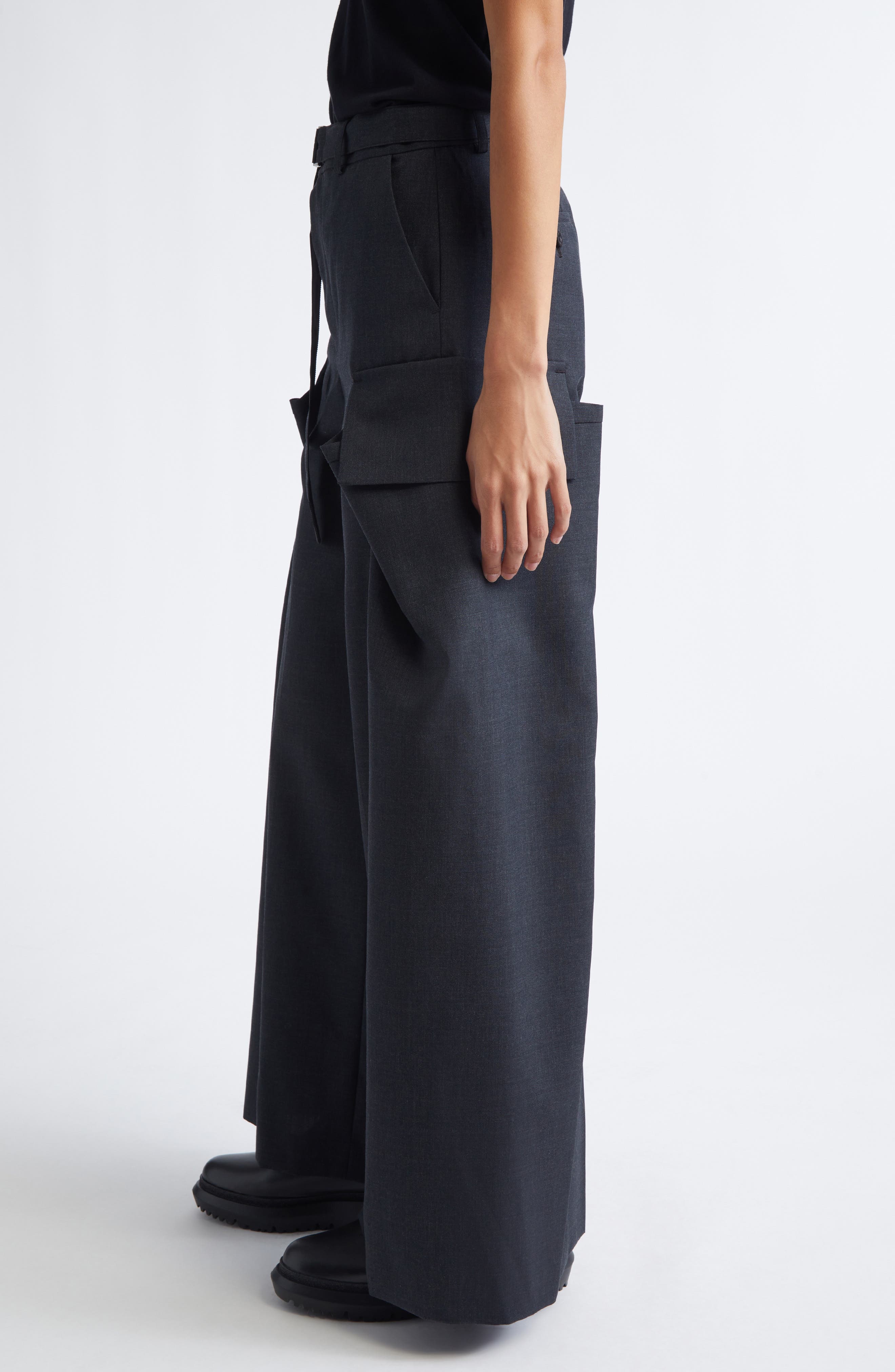 Sacai Suiting Cargo Pants | Nordstrom