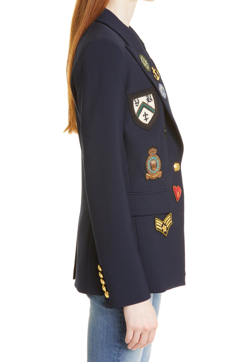 Veronica Beard Merlin Patch Dickey Jacket | Nordstrom