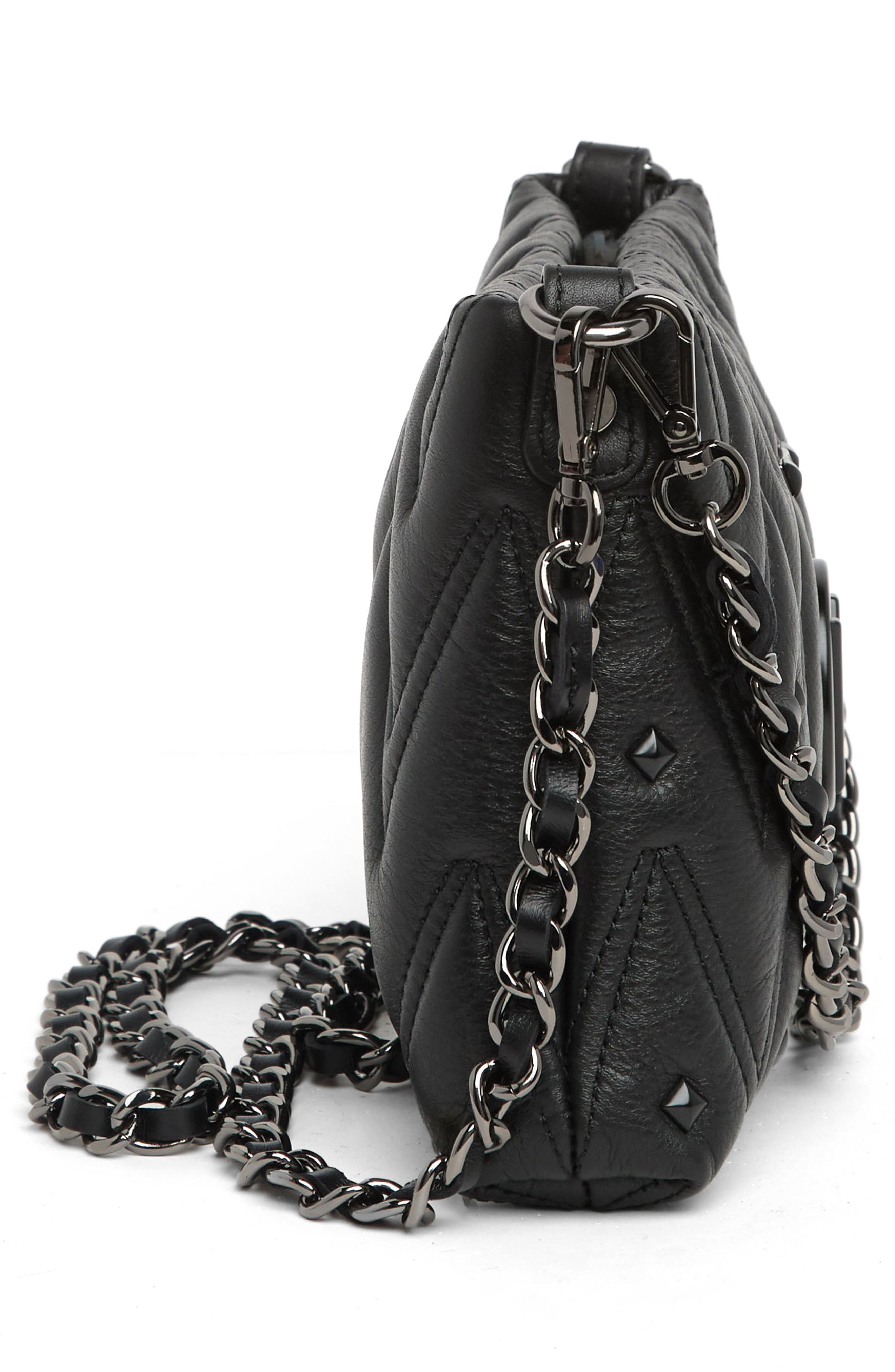 VALENTINO BY MARIO VALENTINO Vanille Diamond Stud Quilted Leather ...