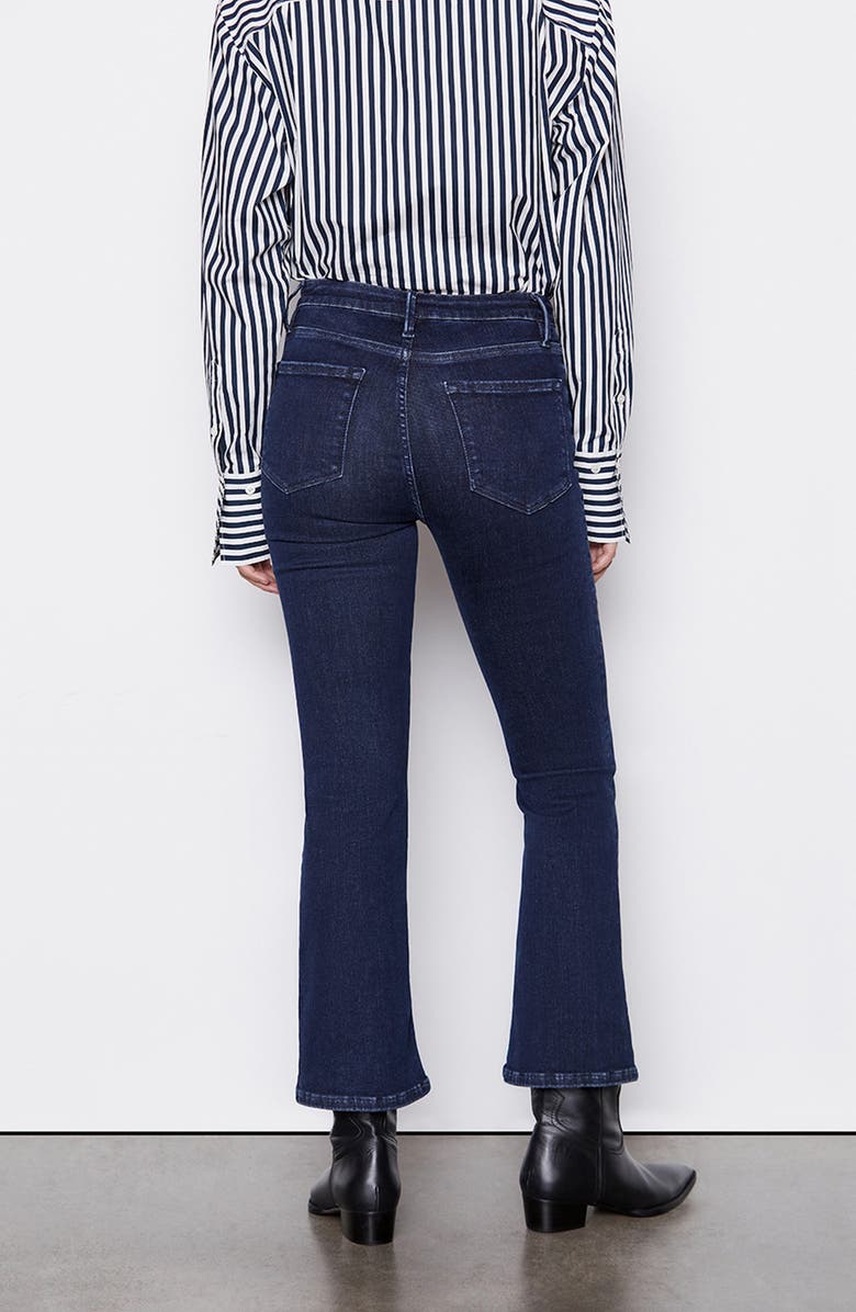 FRAME Le One Crop Mini Bootcut Organic Cotton Blend Jeans | Nordstromrack
