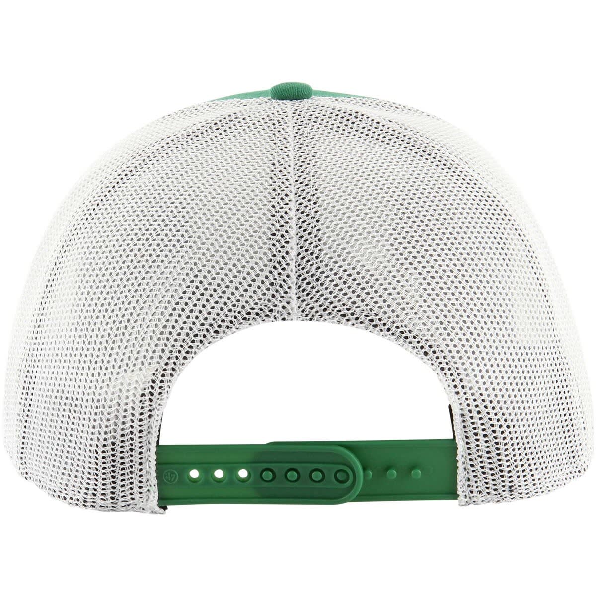 '47 Men's '47 Kelly Green Boston Celtics Semi Patch Trucker Adjustable ...