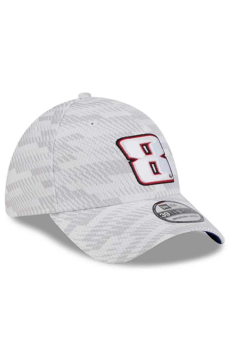 New Era Men's New Era White Kyle Busch 39THIRTY Graded Flex Hat | Nordstrom