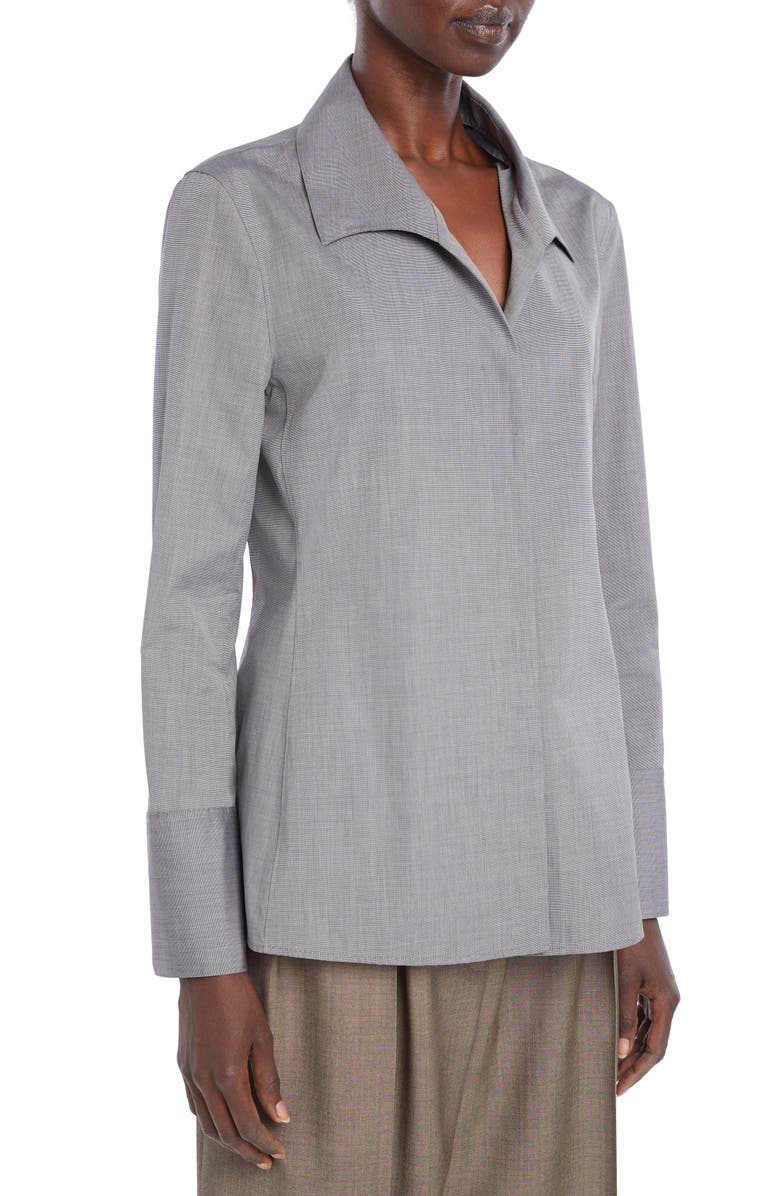 The Row Peg Chambray Button-Up Shirt | Nordstrom