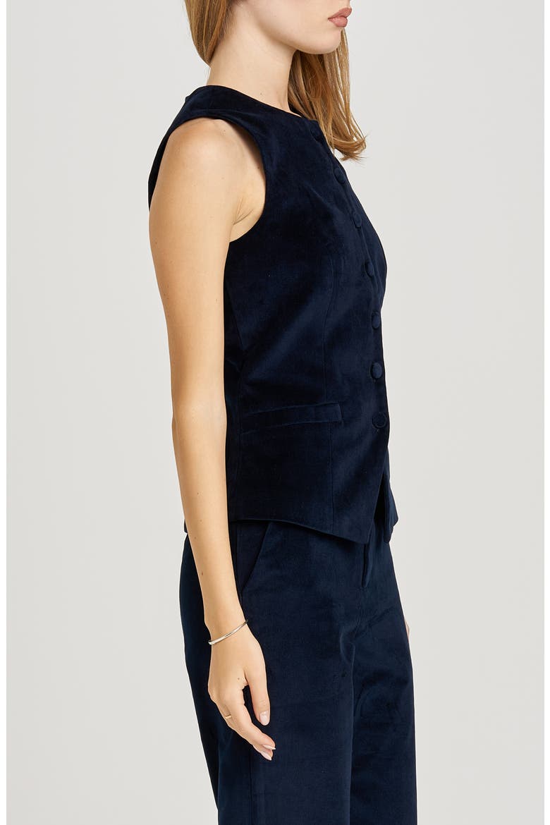 x Sara Walker Lee Velveteen Vest (Women) | Nordstromrack