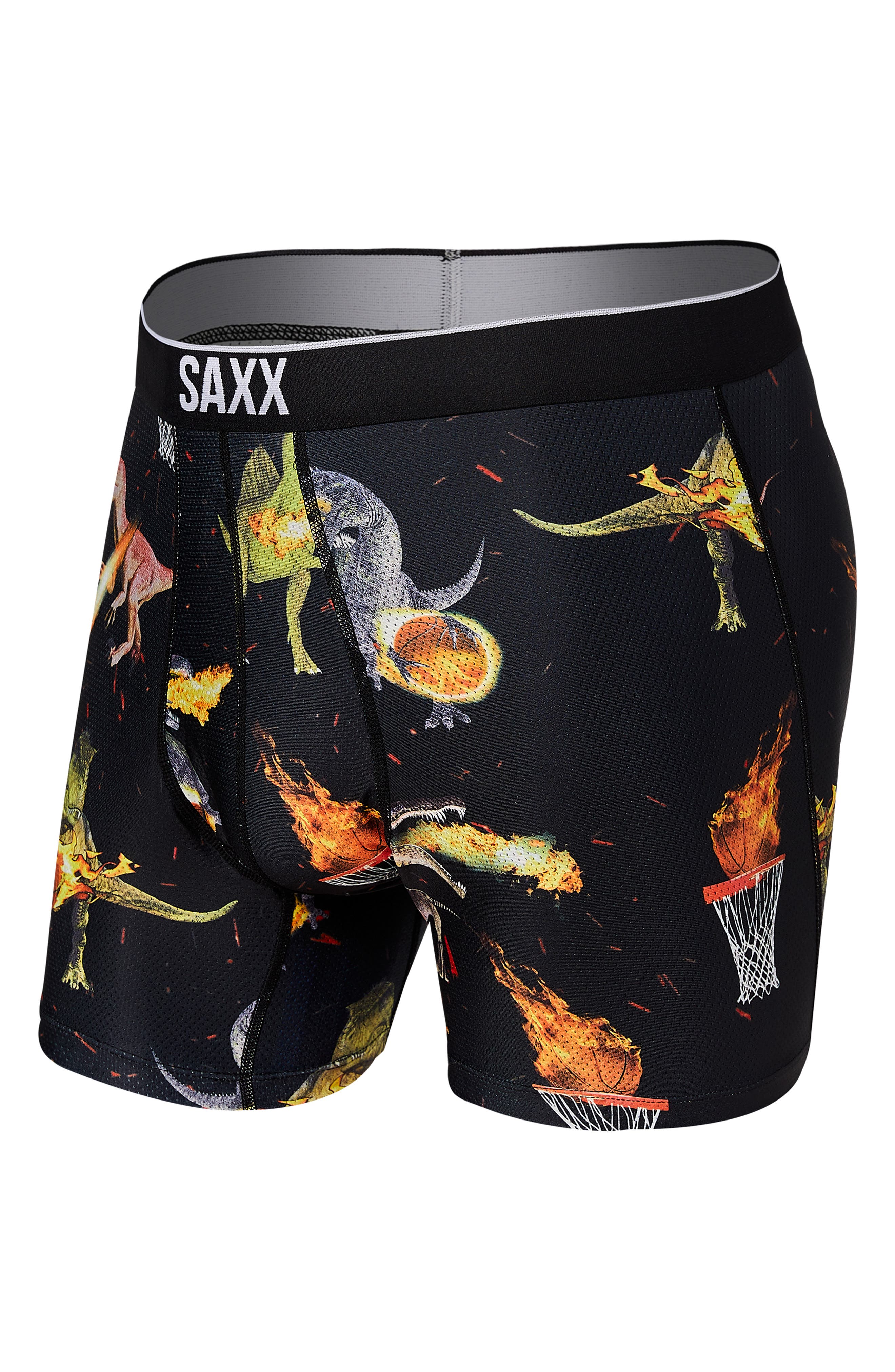 SAXX Volt Dino Hoops Micro Mesh Boxer Brief | Nordstromrack