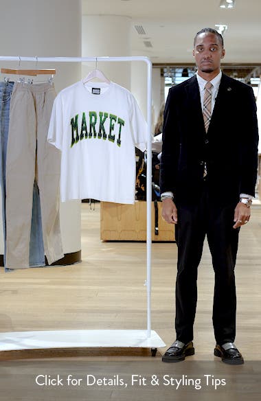 MARKET SMILEY® Take the Gold Arc Logo Graphic T-Shirt | Nordstrom