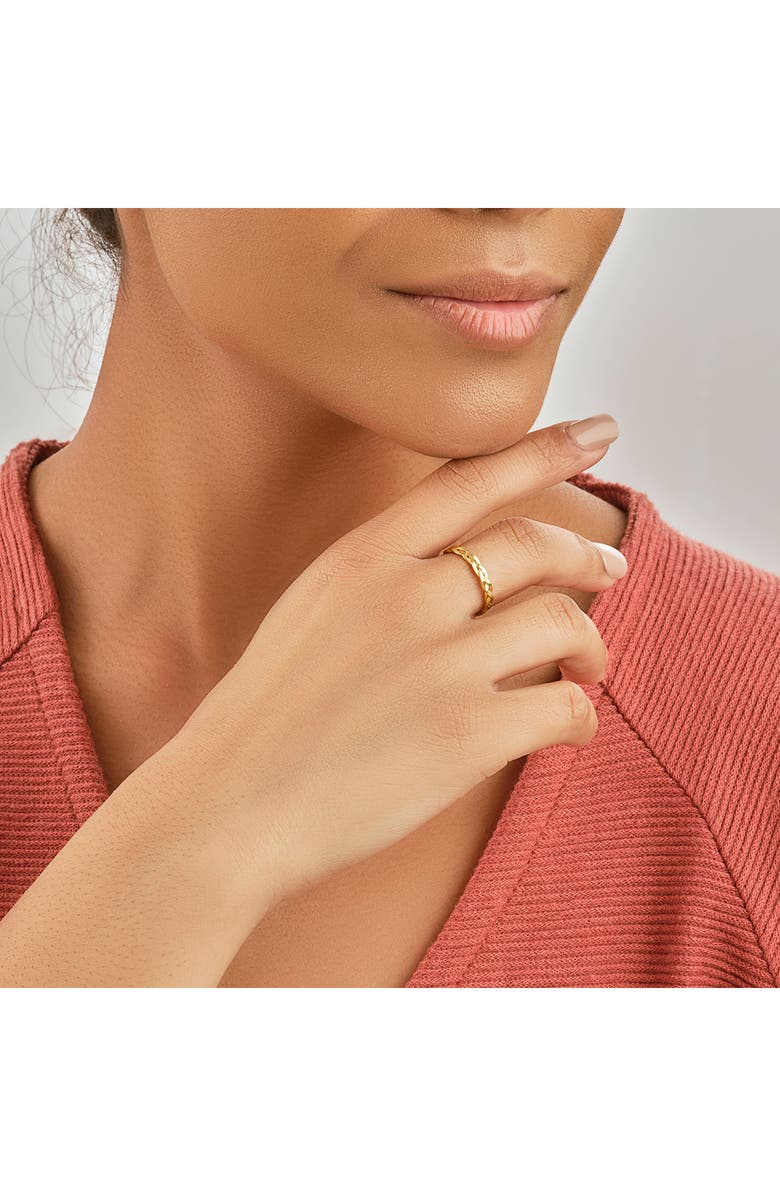 Sterling Forever Woven Band Ring | Nordstromrack