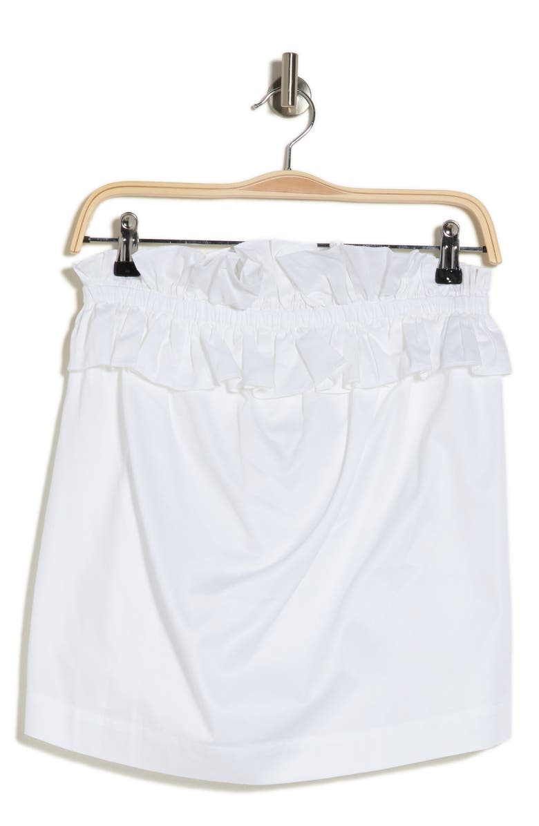 Trina Turk Prosper Ruffle Organic Cotton Strapless Top | Nordstromrack